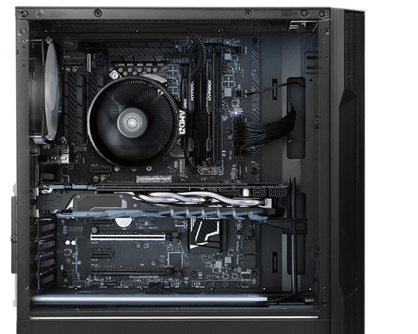 MSI RTX 3050 AMD Game PC - gamingpcshop.nl